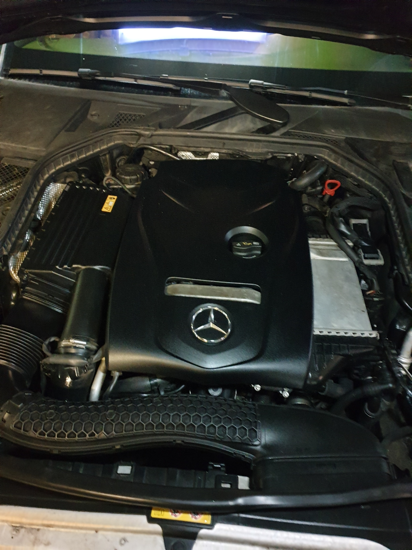 Первое ТО — Mercedes-Benz C-Class (W205), 1,6 л, 2015 года | плановое ...