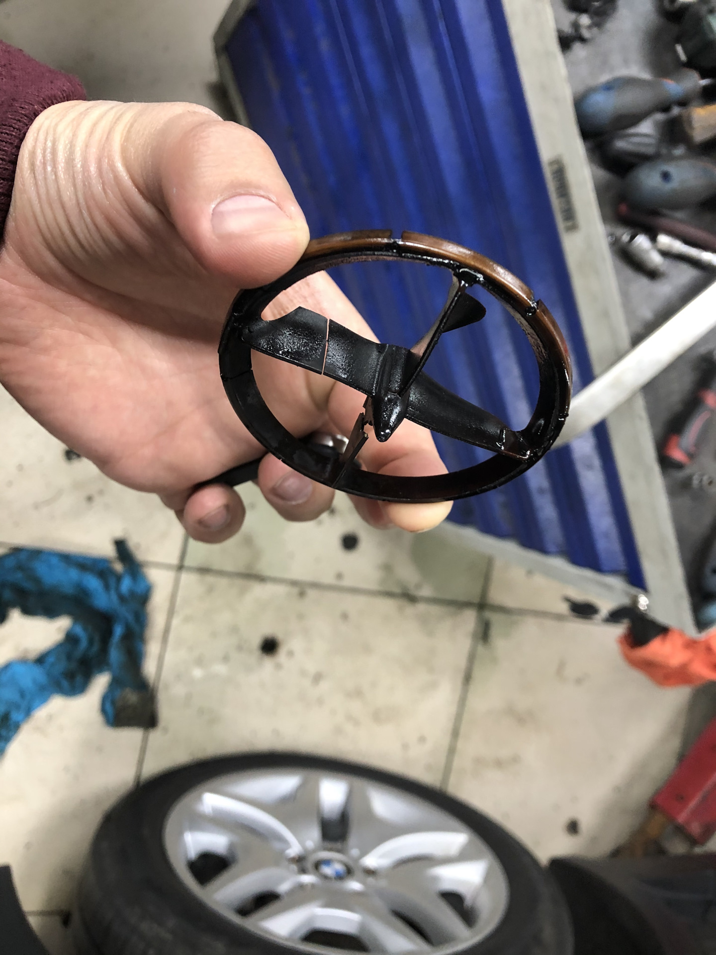 Замена масла в раздатке, завихритель перед турбиной — BMW X3 (E83), 2 л ...