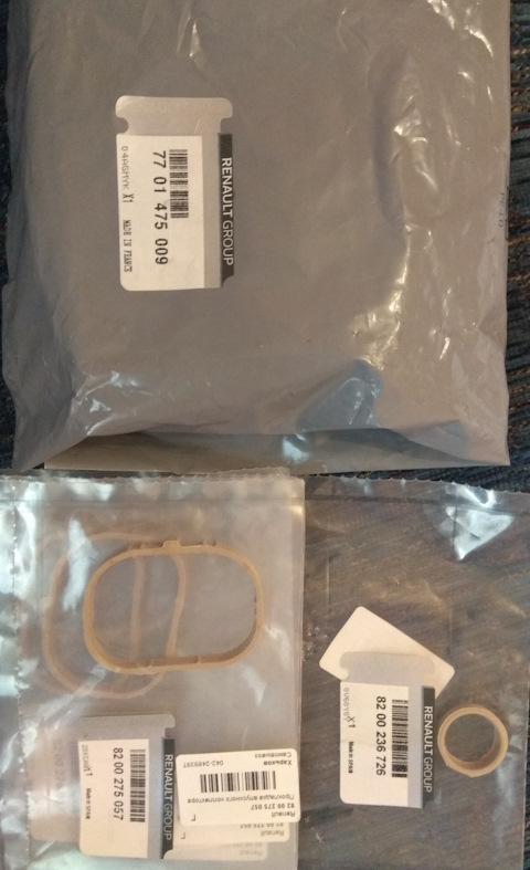 8200236726 Уплотнитель впускн коллектора (рез кольц RENAULT | Запчасти ...