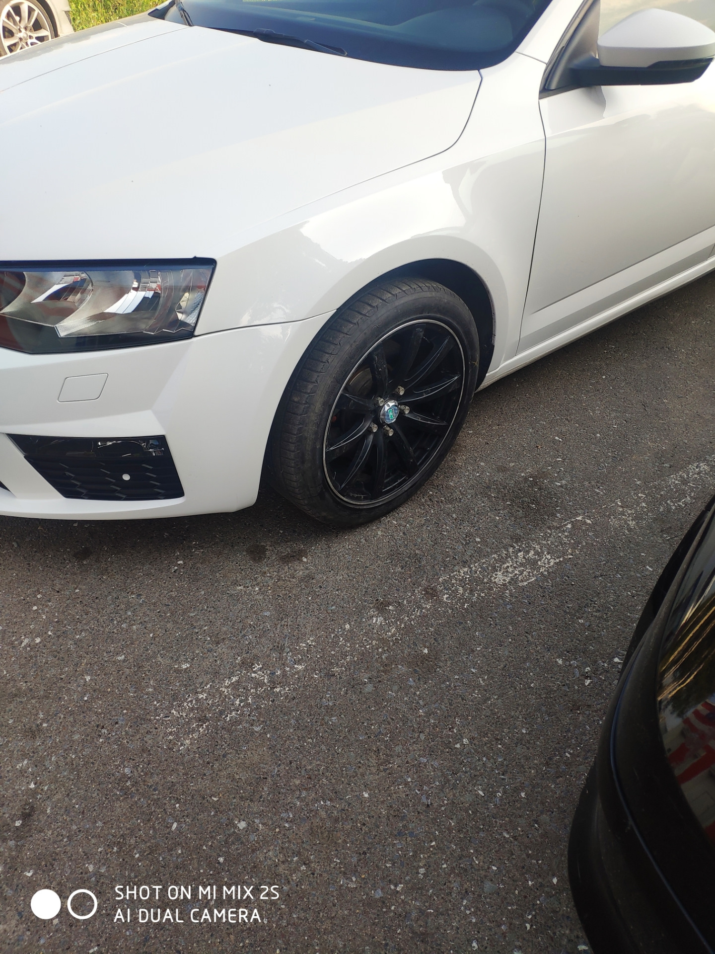 Диски R17 c расширением — Skoda Octavia A7 Mk3, 1,8 л, 2013 года ...