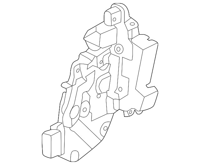 LR091360 Замок задней двери Jaguar Land Rover | Запчасти на DRIVE2