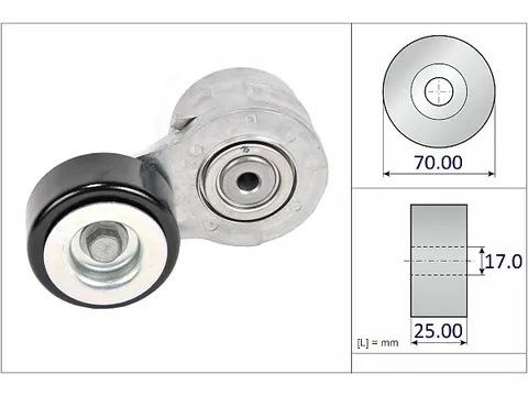 534082110 Натяжитель ремня, многоручейковый ремень INA | Запчасти на DRIVE2