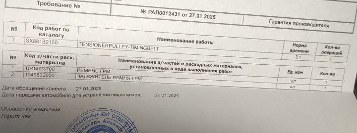 Ошибка P005A. Обращение по гарантии. Газовые упоры 5-й двери. — Geely ...