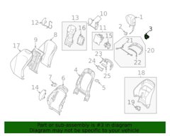 A2239703400 Устройство складное спинки сидения Mercedes | Запчасти на ...