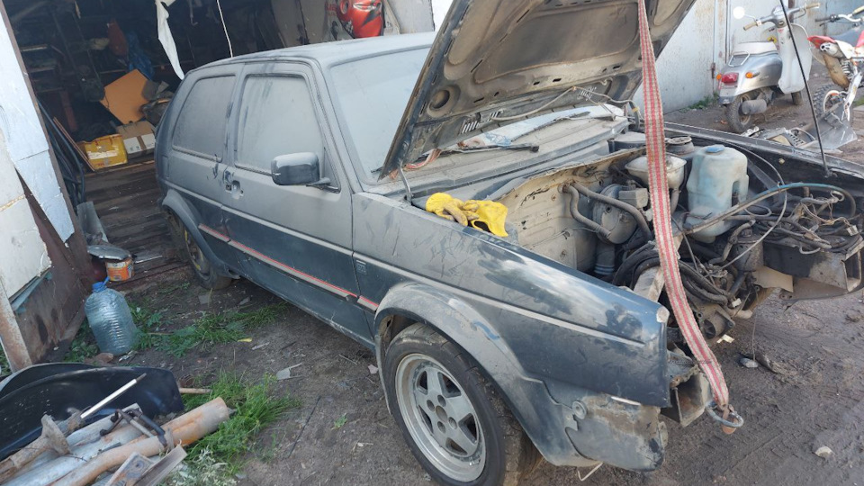 Volkswagen Golf Mk2 1.6 бензиновый 1989 | Жмых на DRIVE2