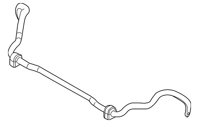 31356863402 Стабилизатор с резиномет.шарниром Пд BMW | Запчасти на DRIVE2