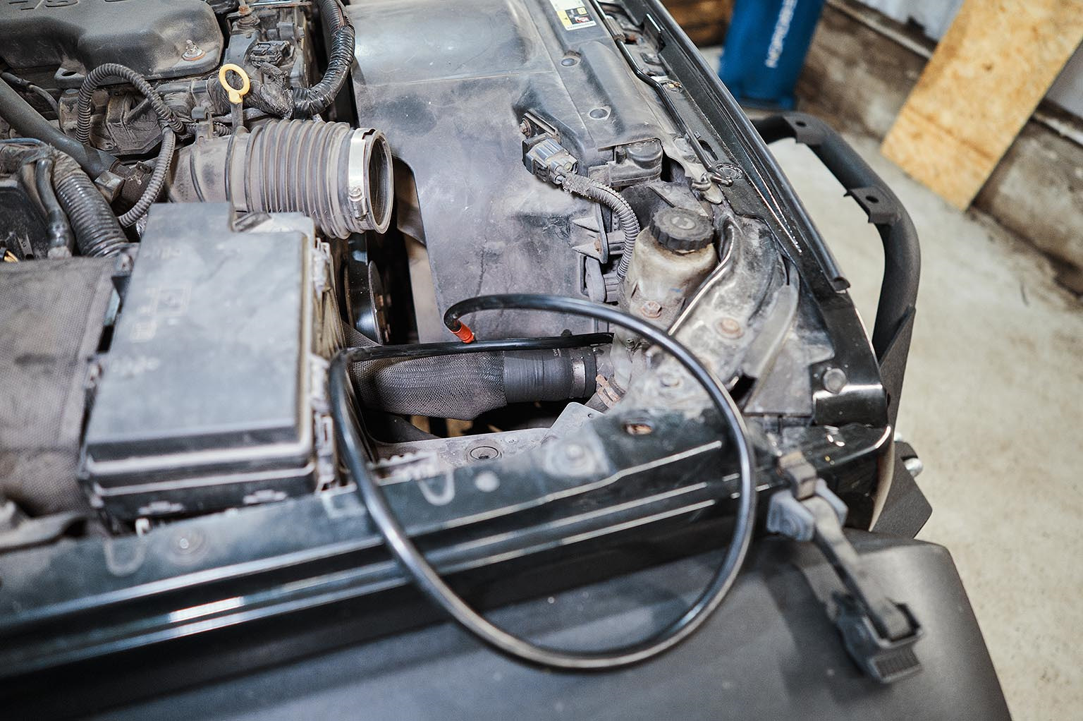 Силовой бампер Jeep Wrangler и лебёдка сверху — Mopar plus на DRIVE2