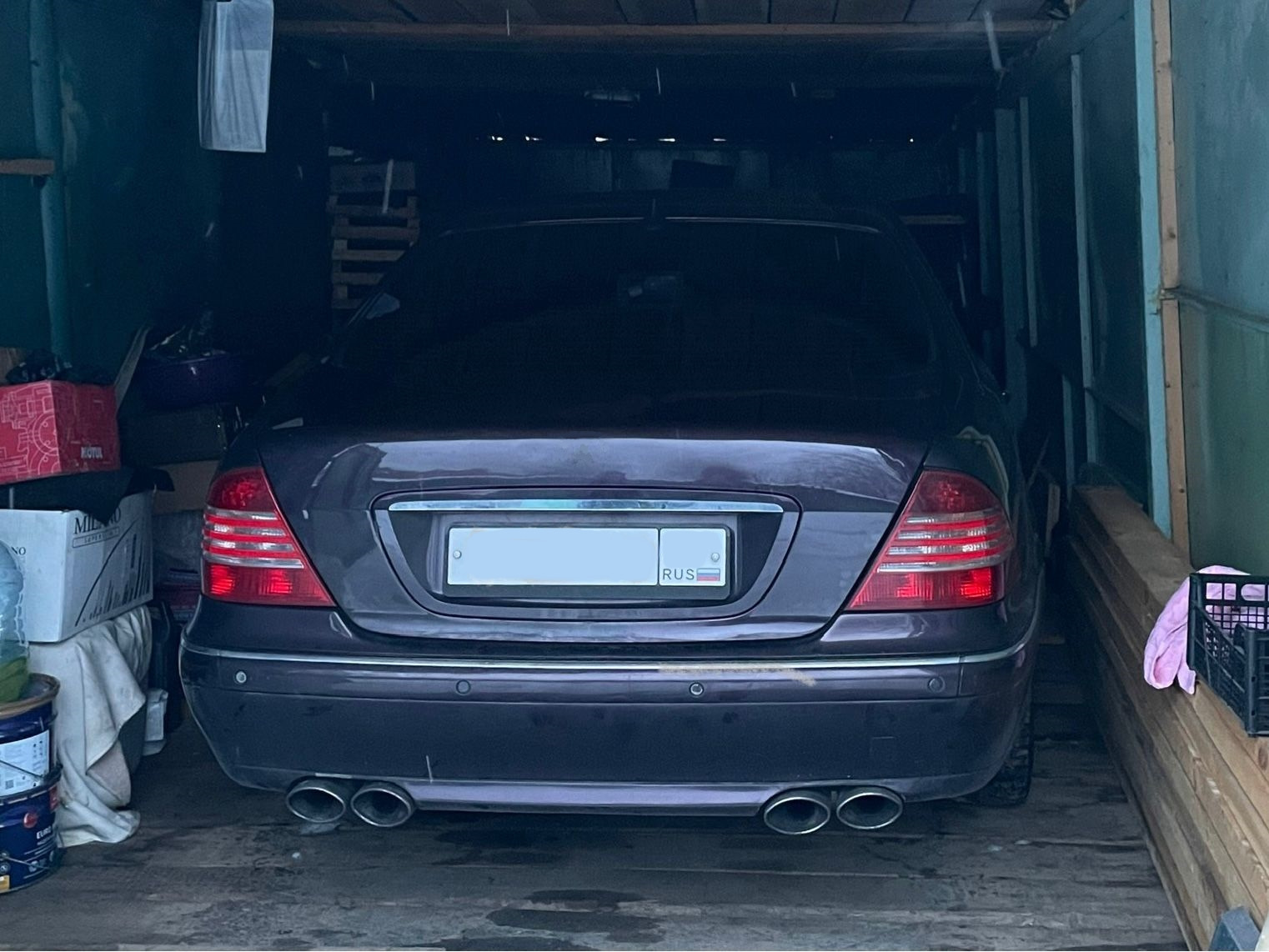 Встречайте "Бордовый Лонг" W220 S400CDI — Mercedes-Benz S-Class (W220), 4 л, 2000 года | покупка ...