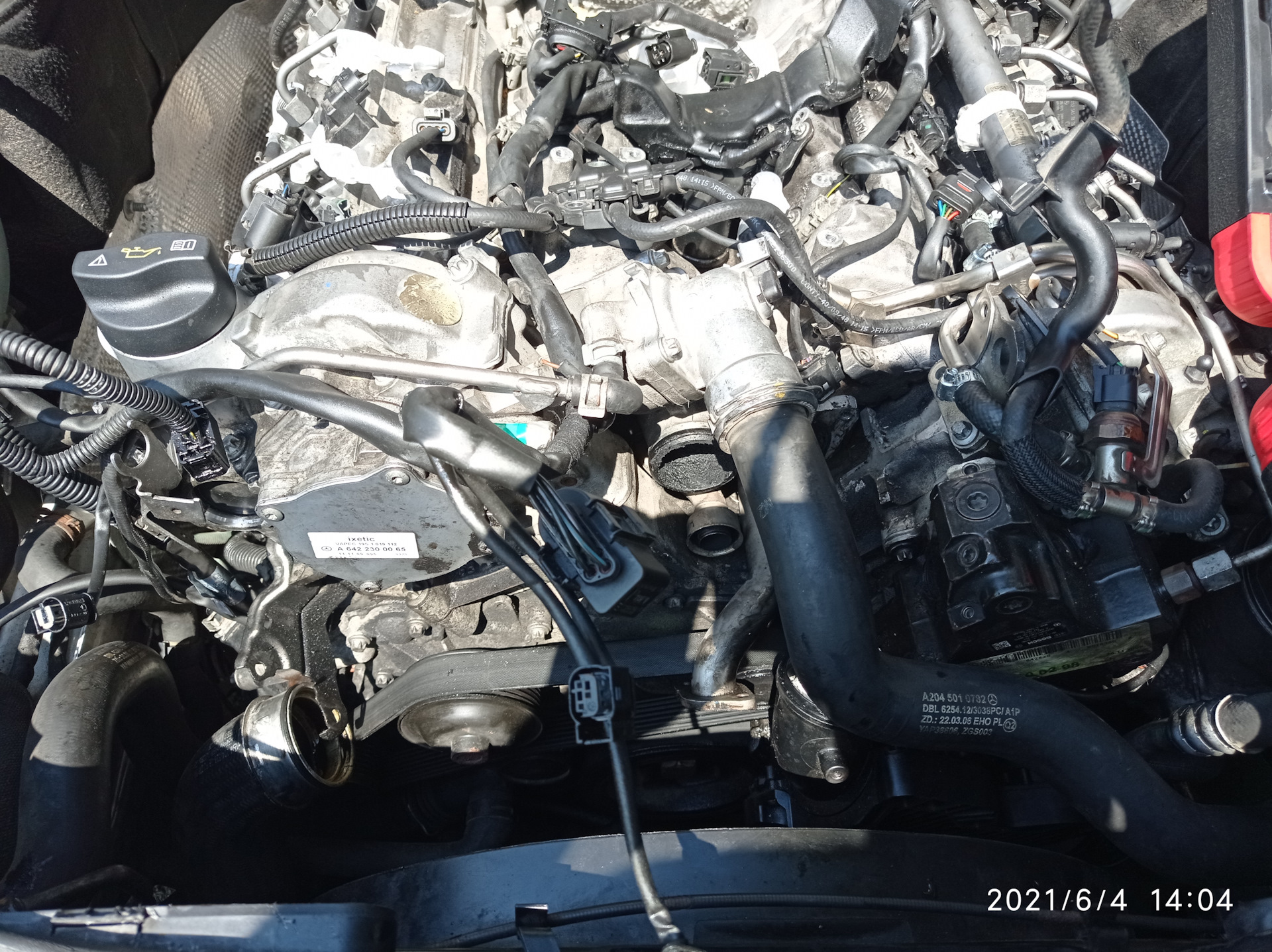 Мотор управления вихревыми заслонками(M55). Часть 1. — Mercedes-Benz C-Class Estate (S204), 3 л ...