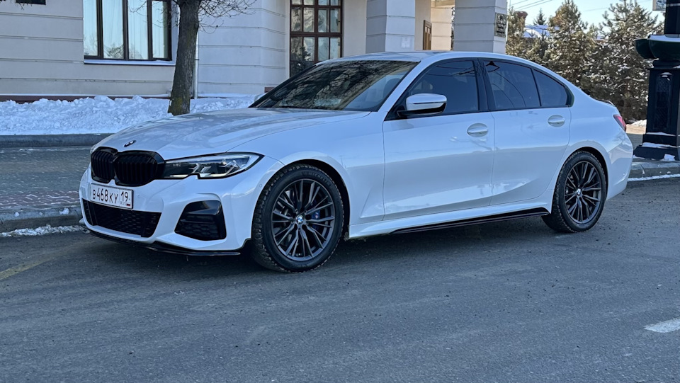M Performance V-spoke style 796m ''Dark gray Mat'' — BMW 3 series (G20), 2 л, 2019 года ...