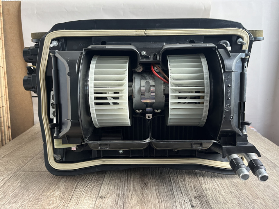 32.2 Установка и переборка малопробежной печки — часть 2 — BMW X3 (E83 ...