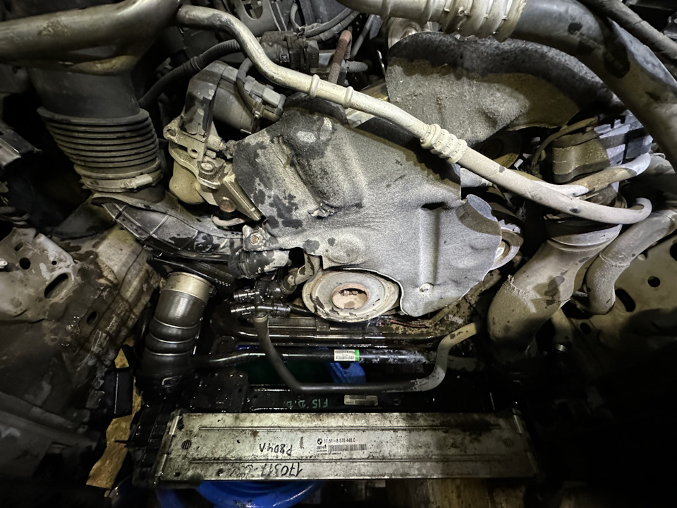 Чистка впуска, замена термостата — BMW X5 (F15), 3 л, 2020 года ...