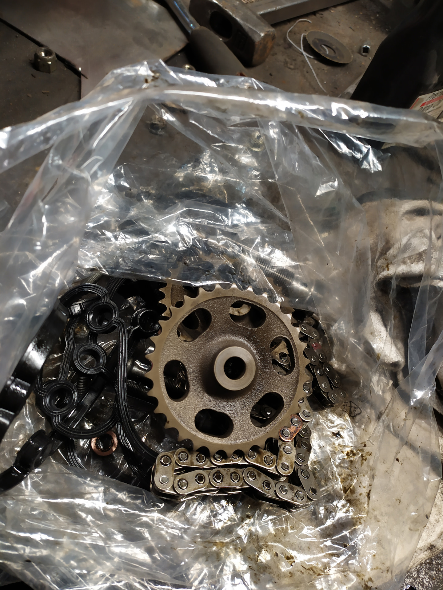 Замена цепи ГРМ — 2.2 дизель 😵 — Mercedes-Benz E-Class (W212), 2,2 л ...