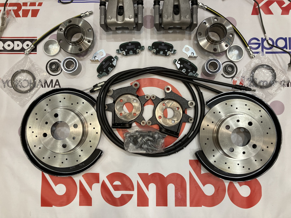 Задние дисковые тормоза Веста Хрей Веста Спорт NG — DRIVE2