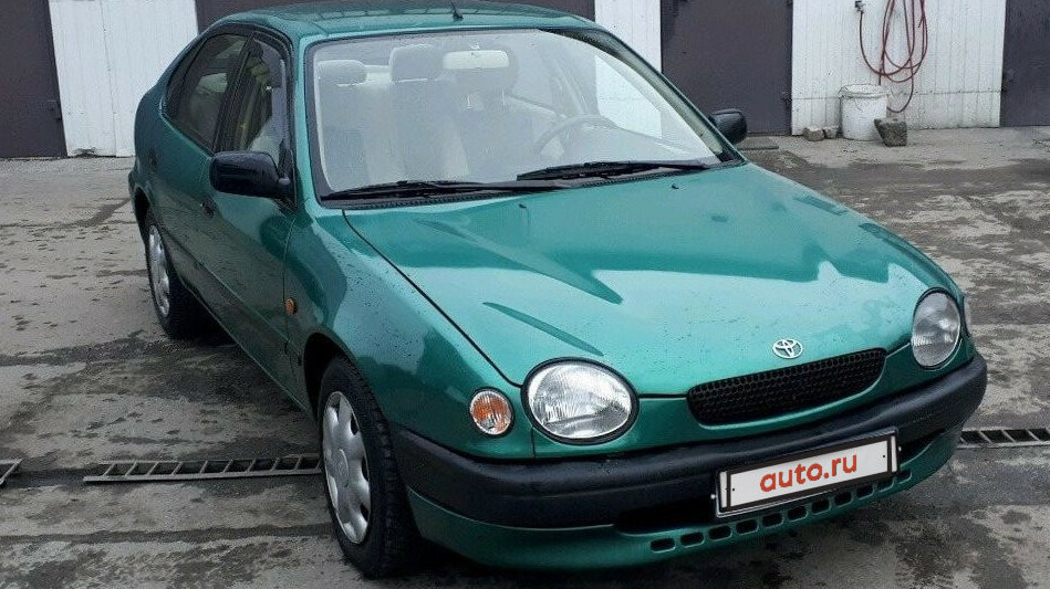 Toyota Corolla (110) 1.3 бензиновый 1998 | VIII (E110) Line Terra на DRIVE2