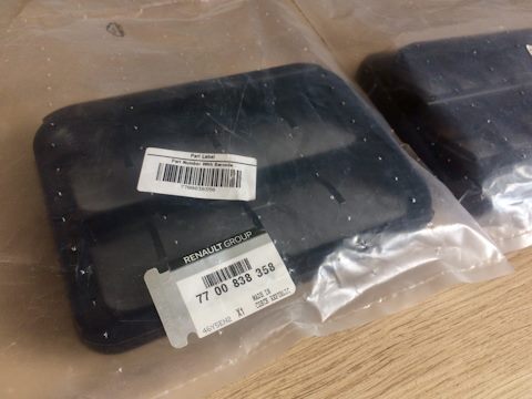 7700838358 Дефлектор вытяжной вентиляции RENAULT | Запчасти на DRIVE2