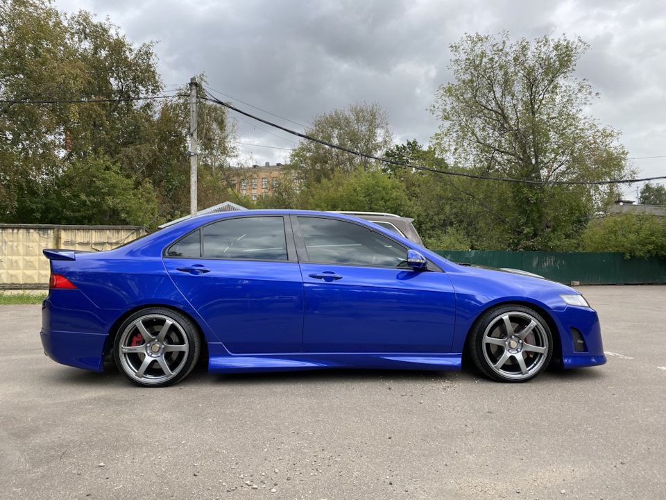 ADVAN AVS MODEL T6 — Honda Accord (7G), 2,4 л, 2003 года | колёсные ...