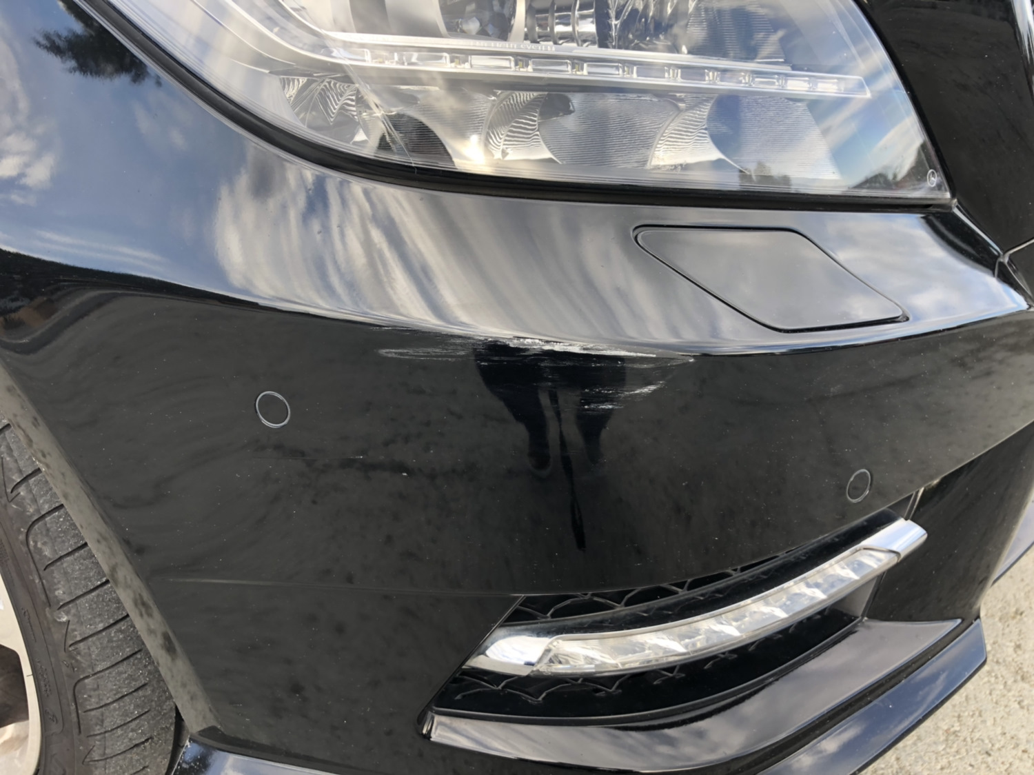 Притерли и свалили. — Mercedes-Benz CLS (C218), 3 л, 2013 года ...