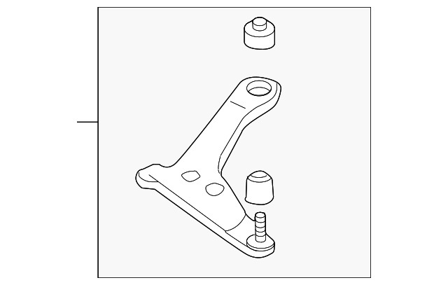 4013A280 Рычаг независимой подвески колеса, подвеска колеса Mitsubishi ...