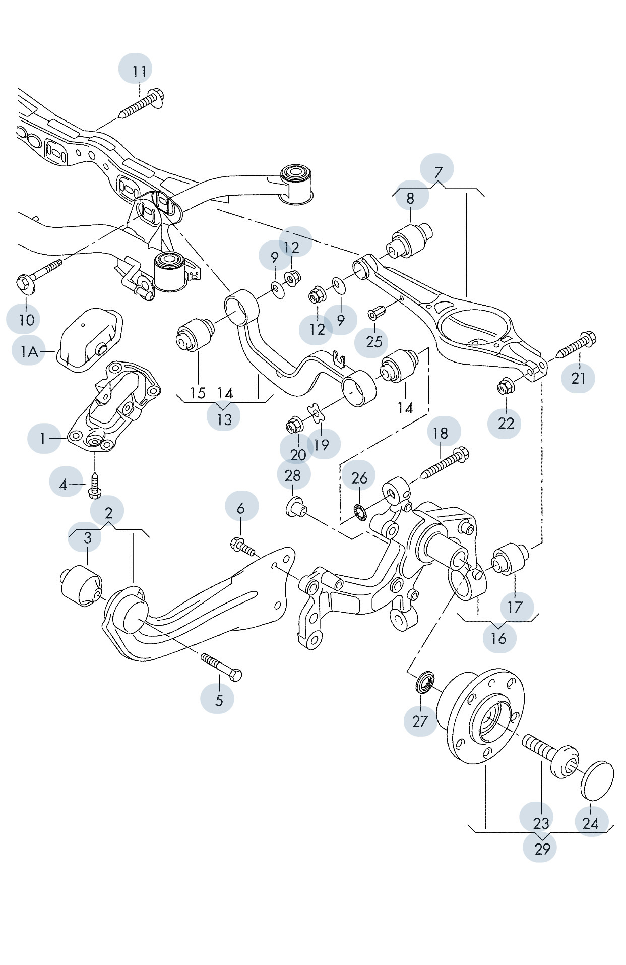 Ремонт задней подвески — Skoda Yeti, 1,2 л, 2013 года | своими руками ...