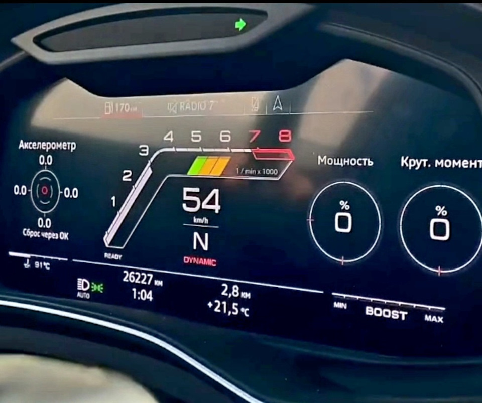 Rainbow virtual cockpit AUDI — DRIVE2
