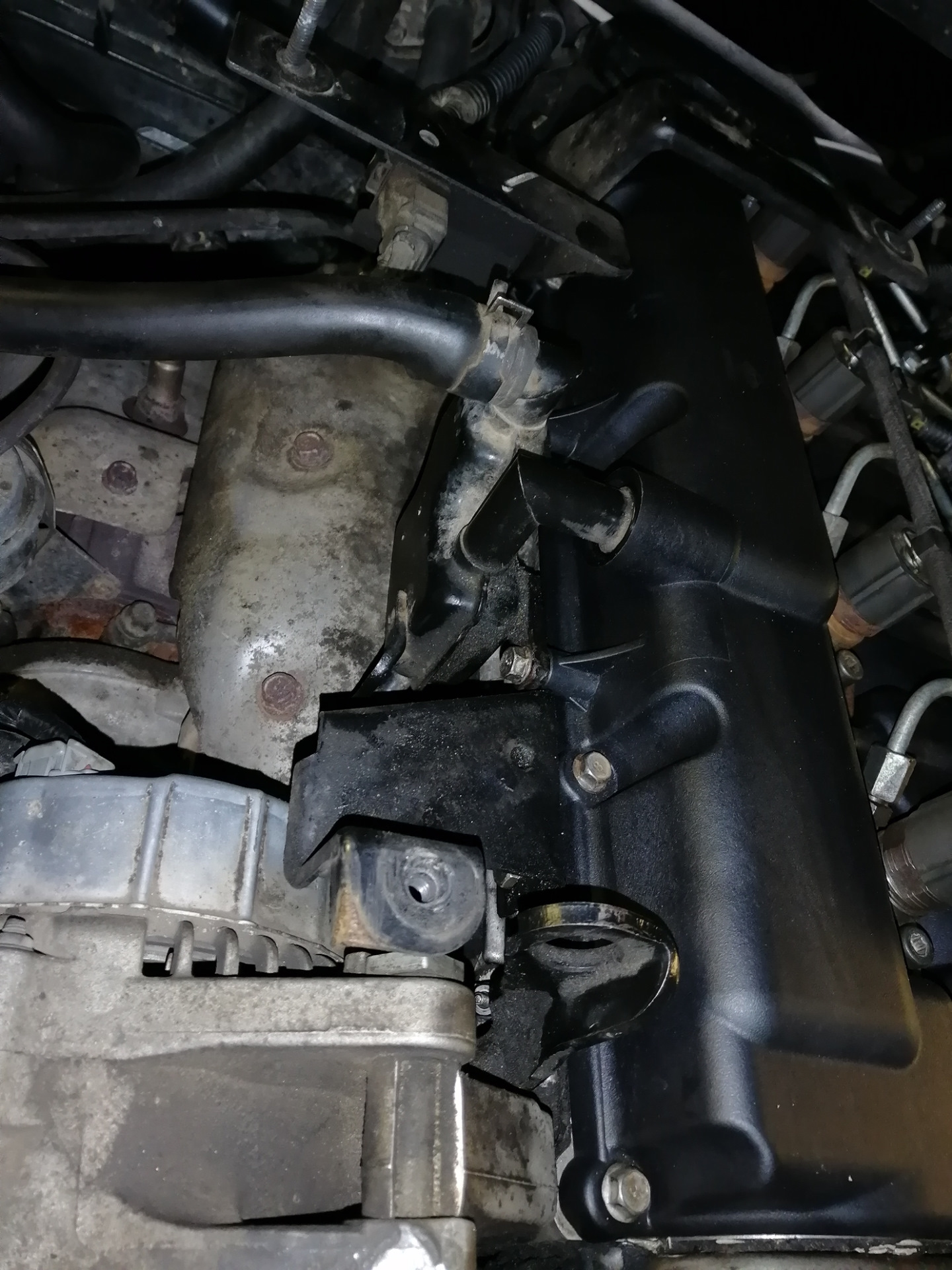 Замена клапанной крышки Киа Соренто 2.5 2008 год — KIA Sorento (1G), 2 ...