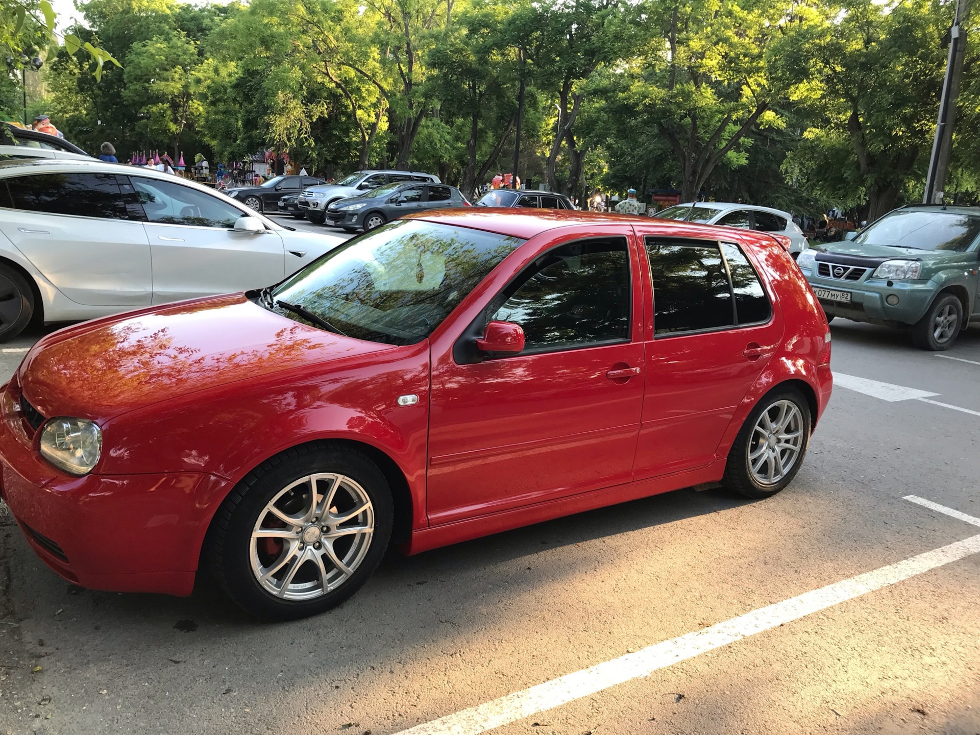 Перетянул потолок. — Volkswagen Golf Mk4, 1,4 л, 2000 года | стайлинг ...