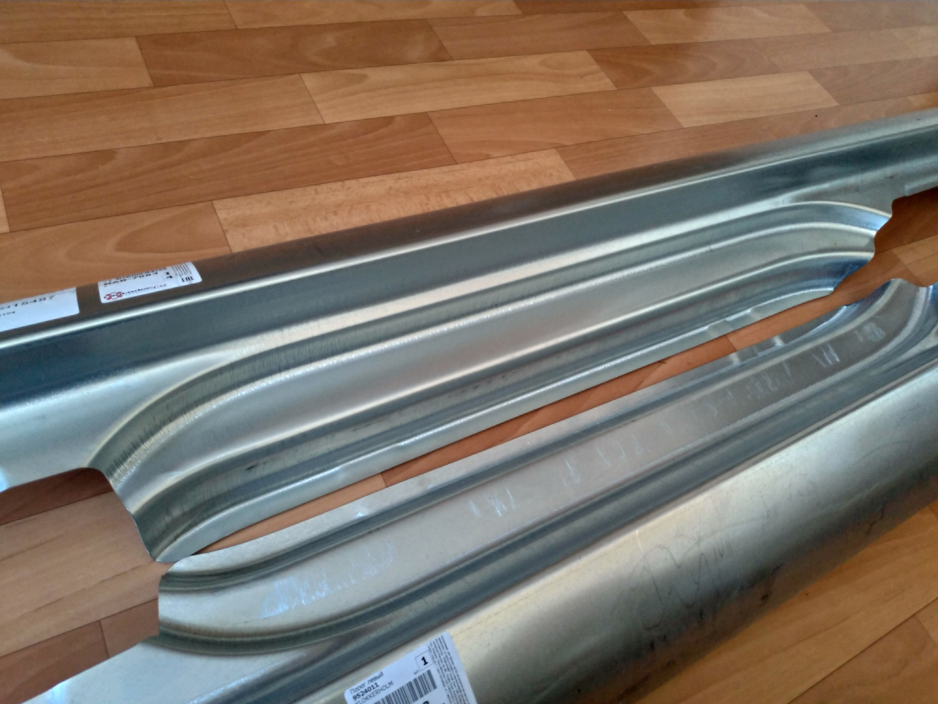 Замена порогов 2 — Volkswagen Golf Plus, 1,4 л, 2008 года | кузовной ...