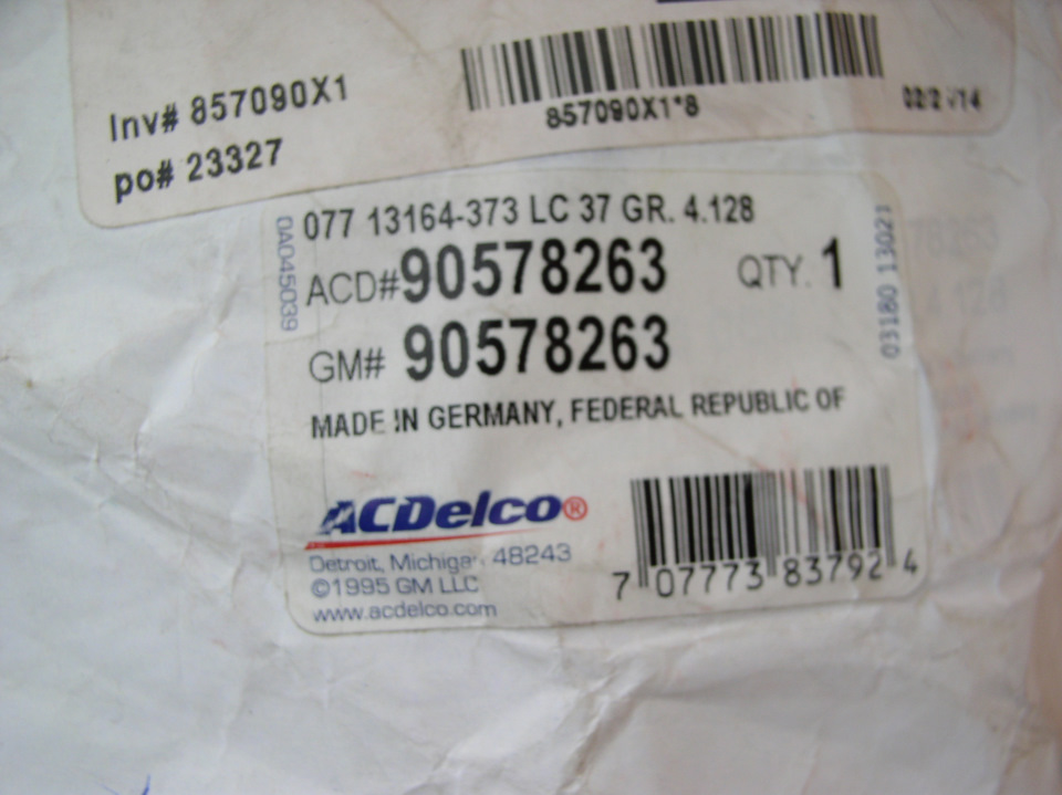 90578263 ТРУБКА СИСТЕМЫ ОХЛАЖДЕНИЯ, ДИАМ.8 ММ GM | Запчасти на DRIVE2