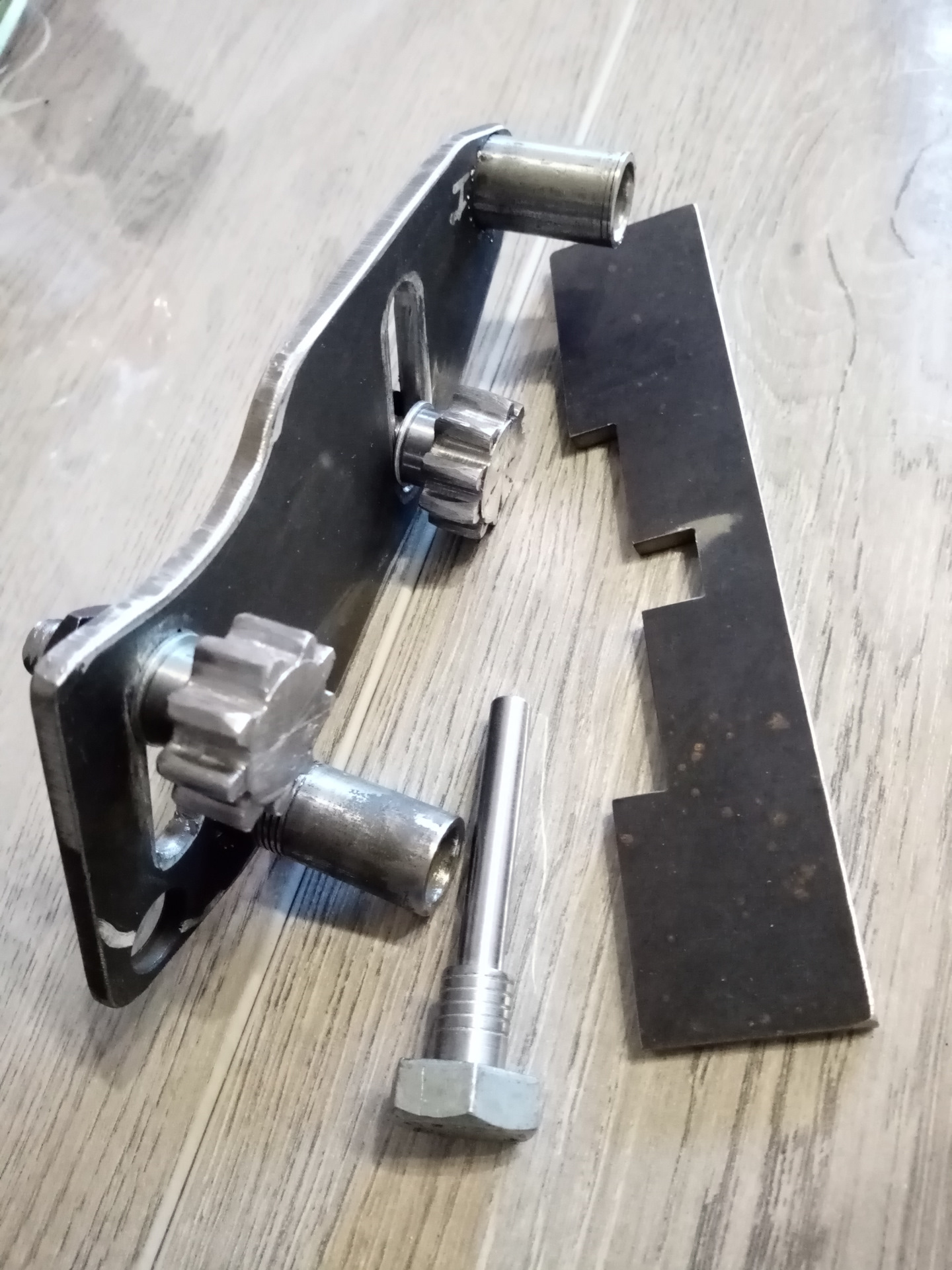 Mot. 1509 или фиксатор шестерён распредвалов — Renault Vel Satis, 2 л ...