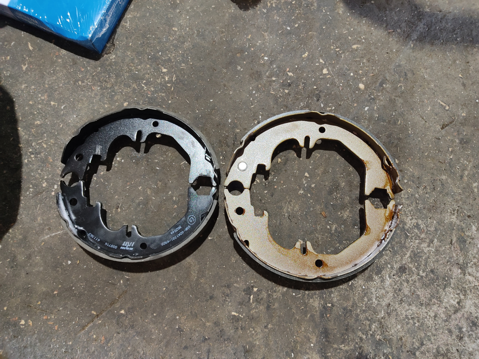 Восстанавливаю ручникLand cruiser 100 — Toyota Land Cruiser 100, 4,7 л ...