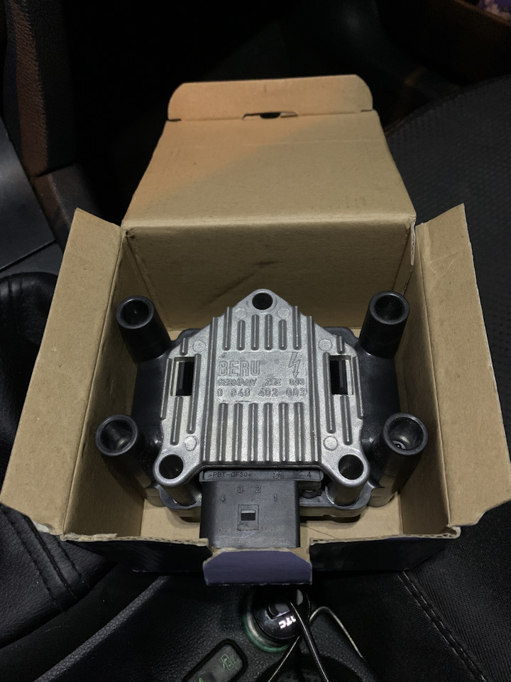 Катушка зажигания Skoda A5 1.6 BSF, BSE на Skoda Octavia A5 Mk2. | 1 ...