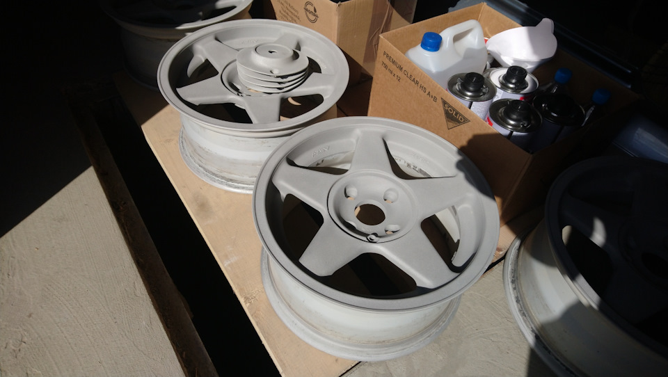 AZEV на лето! Готово — Audi 80 (B2), 1,8 л, 1985 года | колёсные диски ...