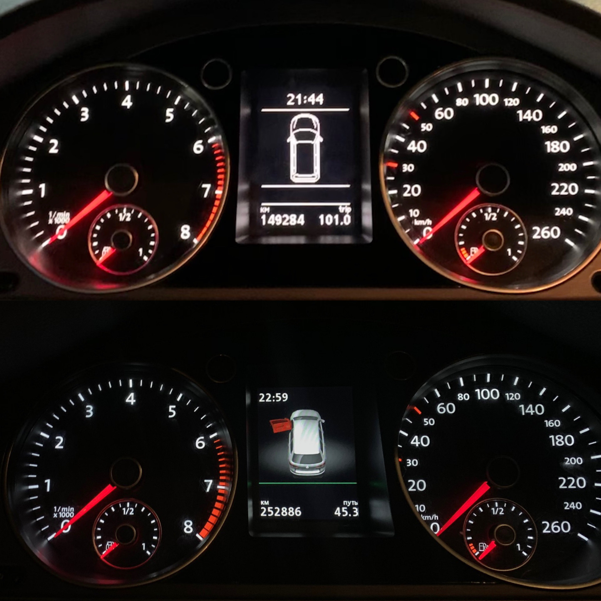 3D приборка для CDGA — Volkswagen Passat Variant (B7), 1,4 л, 2011 года ...