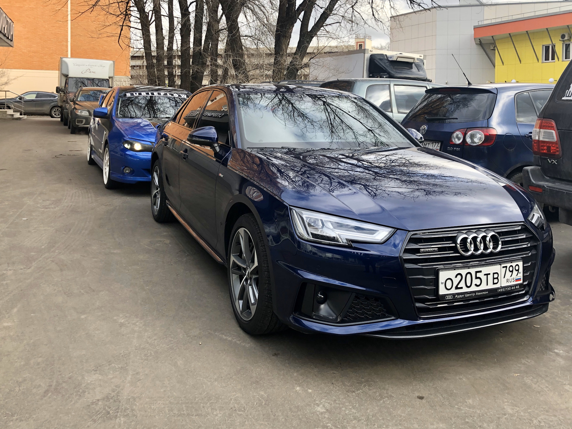 Комплектация — Audi A4 (B9), 2 л, 2019 года | просто так | DRIVE2