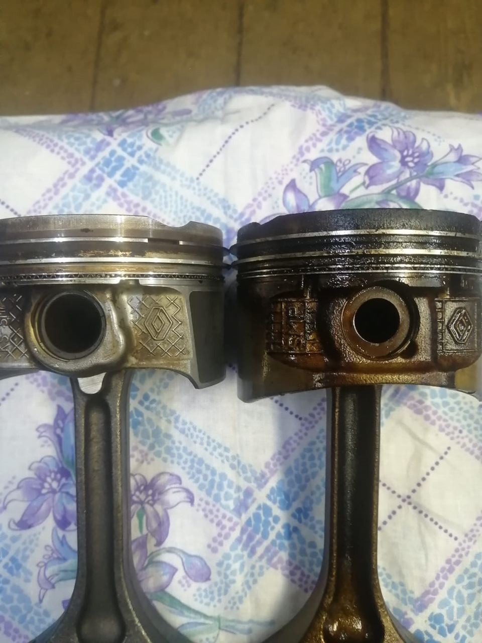 Капиталка контрактного двс 740 vs 830 — Renault Scenic I, 1,6 л, 2000 ...