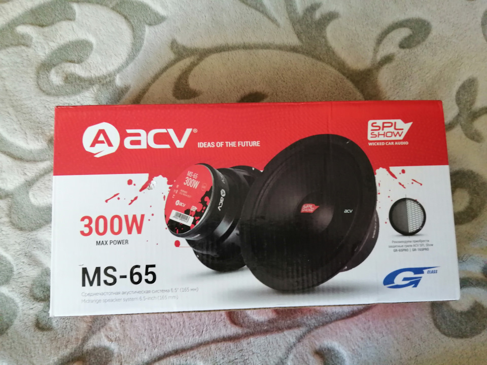 Динамики ACV MS-65 — Lada Приора седан, 1,6 л, 2007 года | автозвук | DRIVE2