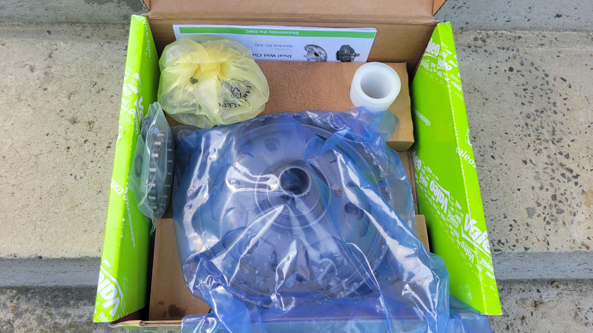 Сцепление для робота DW5 ( VALEO 855201 ) — Renault Talisman, 1,6 л ...