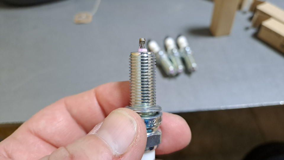 Свечи — KIA Ceed (3G), 1,4 л, 2019 года | запчасти | DRIVE2