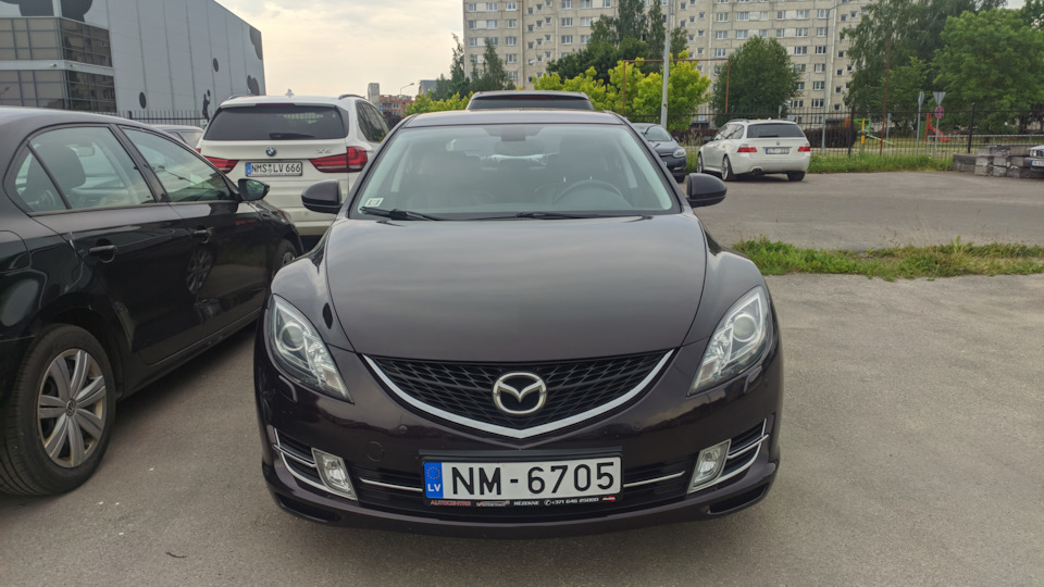 Mazda 6 (2G) GH 2.0 дизельный 2008 | Dark purple на DRIVE2