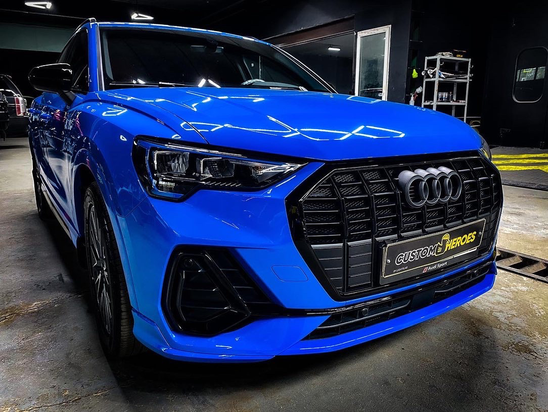 Audi Q3 тюнинг фар покраска масок внутри и стайлинг — СustomHeroes на ...