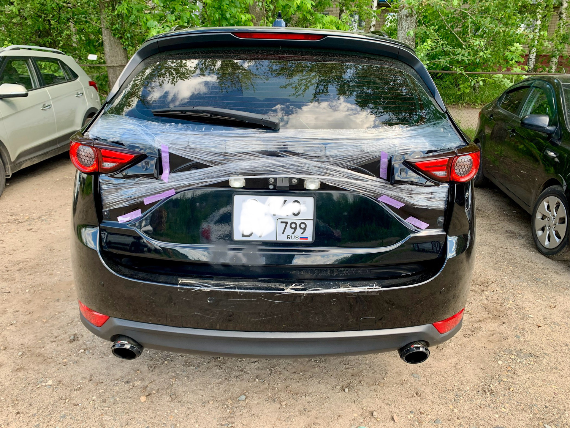 Фурия ушла в малярку — Mazda CX-5 (2G), 2 л, 2017 года | визит на сервис | DRIVE2