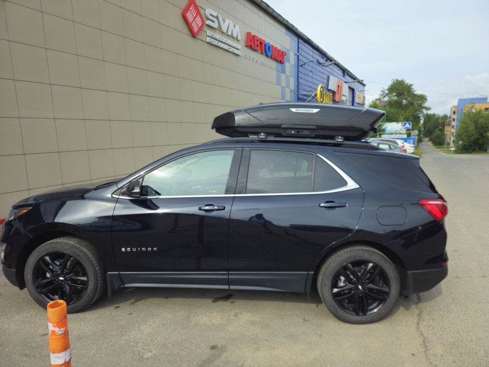 Автобокс Broomer Venture L — Chevrolet Equinox (3G), 1,5 л, 2020 года ...