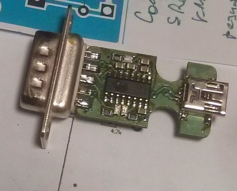 Собран преобразователь USB — USART -RS232. — DRIVE2