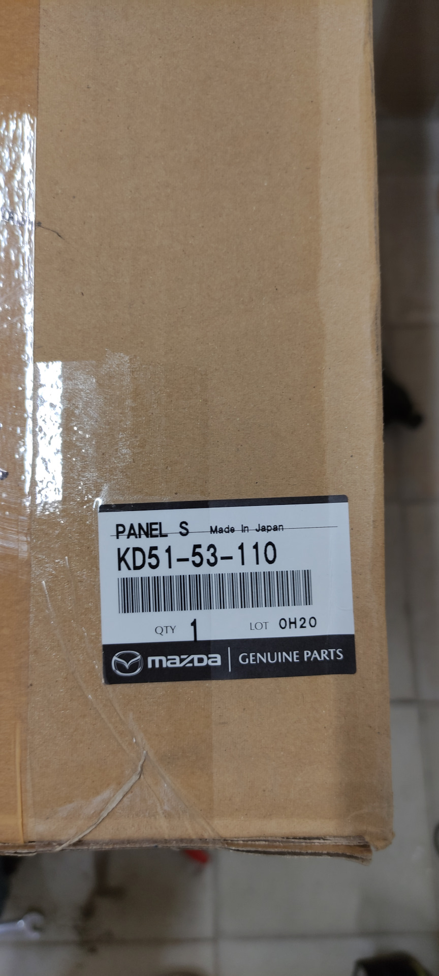 KD5153110 Панель передняя для CX-5 Mazda | Запчасти на DRIVE2