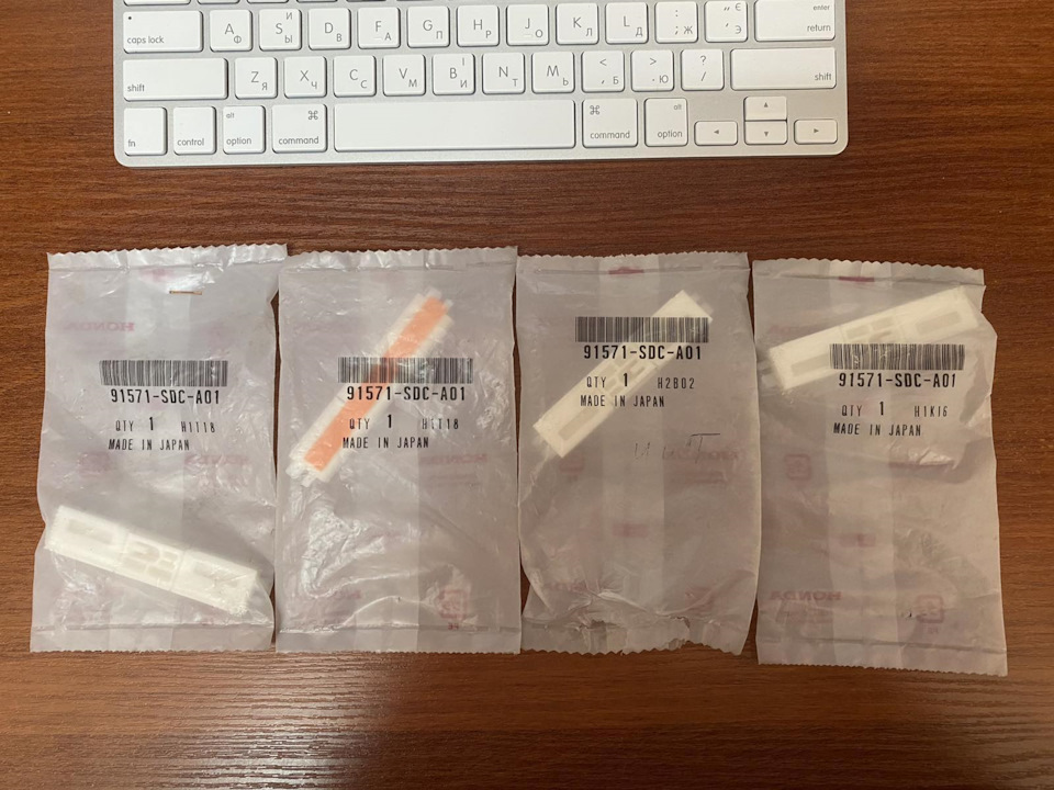 91571SDCA01 КЛИП/CLIP B, TAPE Honda | Запчасти на DRIVE2