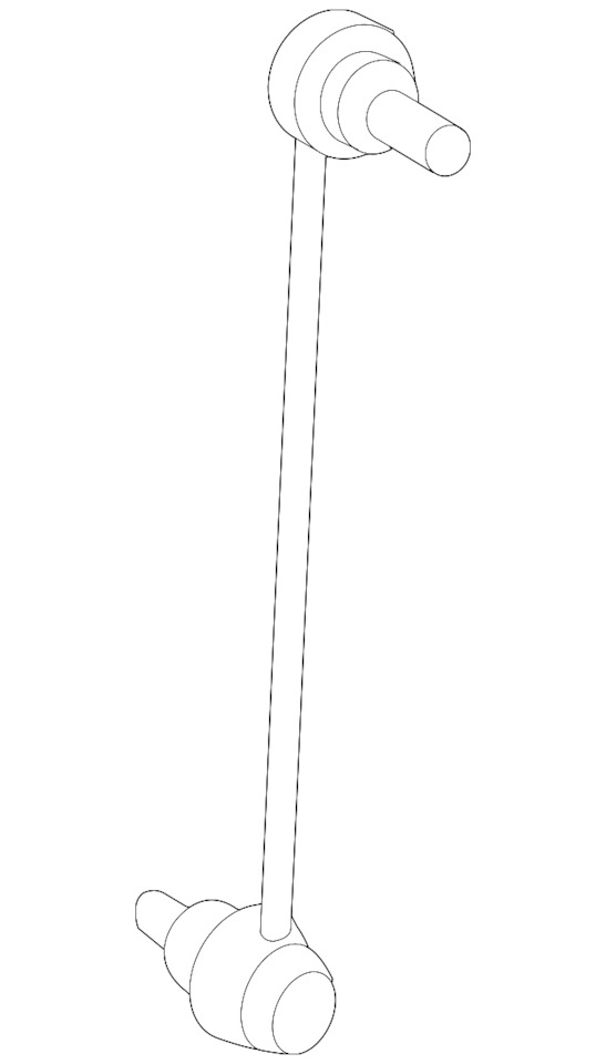 A1713230017 Стойка стабилизатора Mercedes | Запчасти на DRIVE2