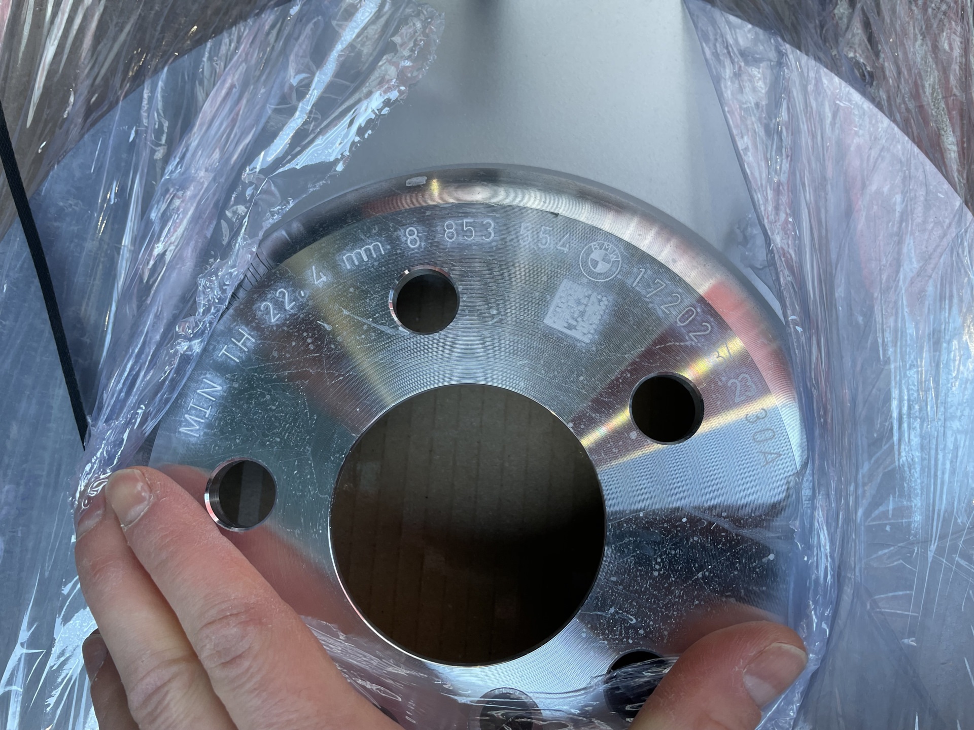 Про оригинальность тормозных дисков — BMW X4 (G02), 2 л, 2019 года ...