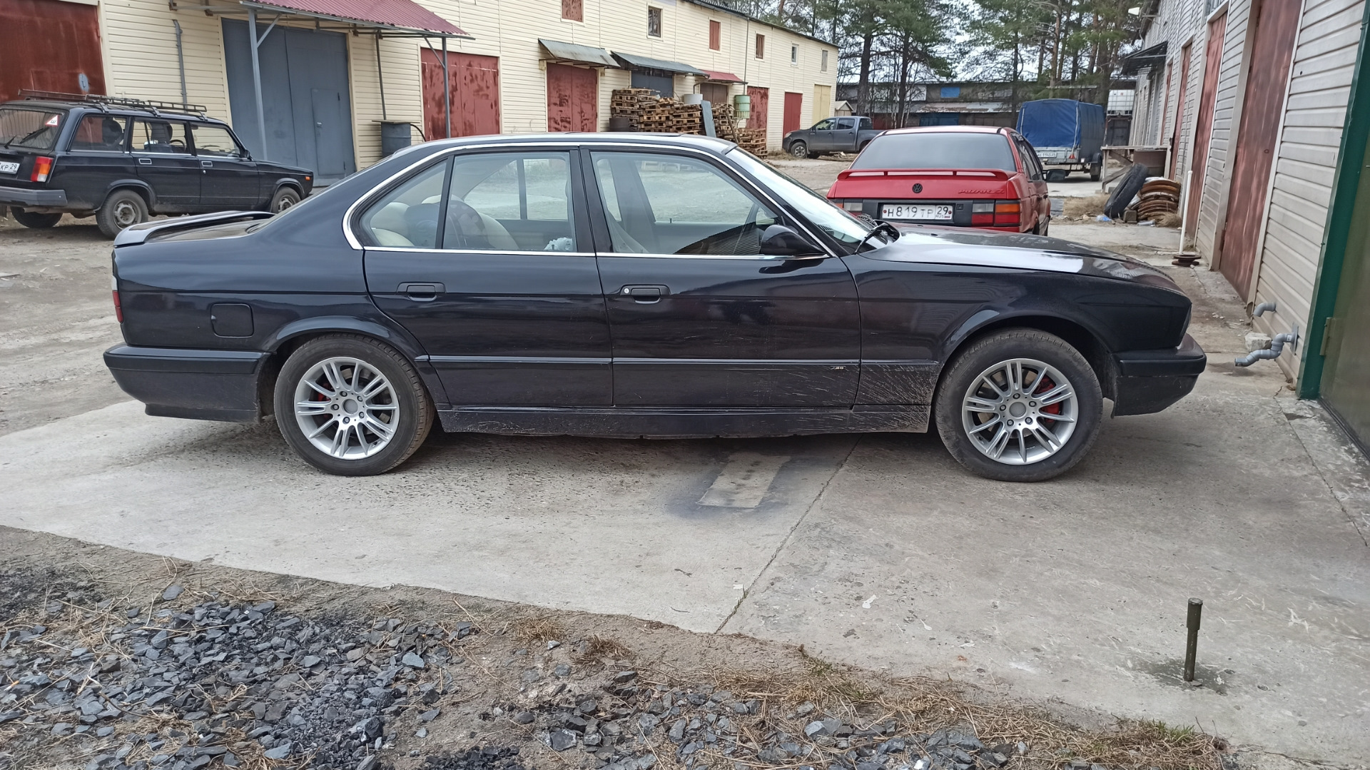 Прикупил тяги 193 стиль — BMW 5 series (E34), 2 л, 1988 года | колёсные диски | DRIVE2