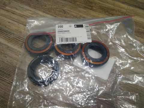 2368230020 Кольцо свечного колодца TOYOTA 1,2KDFTV TOYOTA LEXUS ...